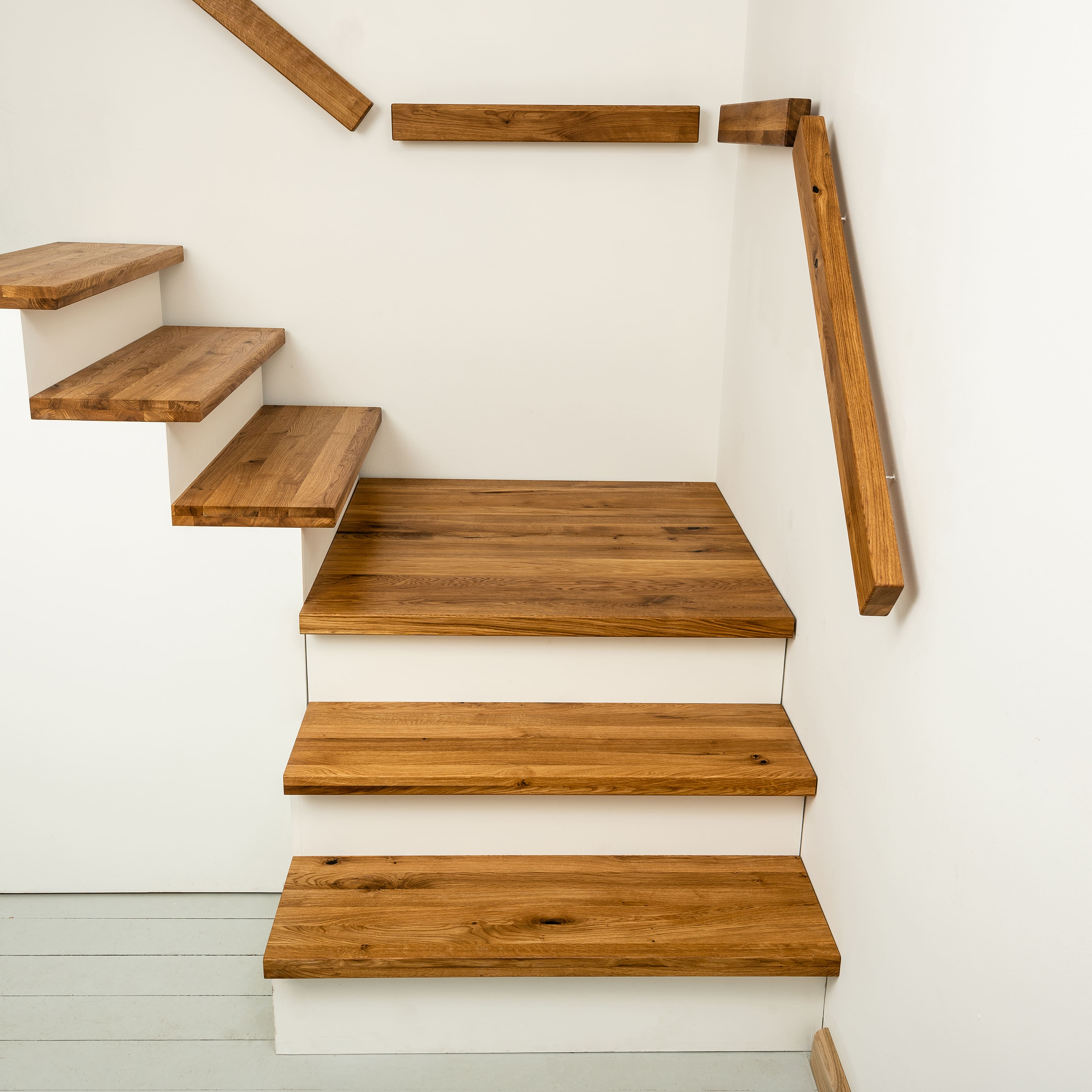Solid Wood Stair Treads – Custom Sizes & Finishes | Lignau – tagged "ash"